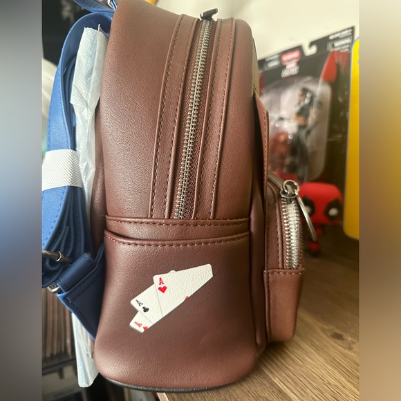 Loungefly | Bags | Brand New Gambit Loungefly Mini Backpack Ee ...